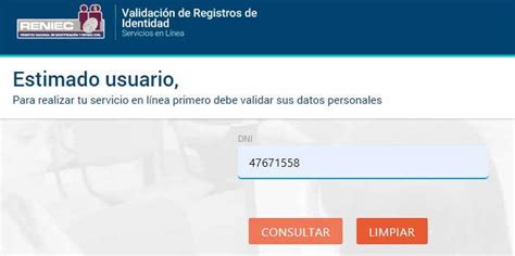 Pasos Para Ver Mi DNI Para Imprimir RENIEC 2022