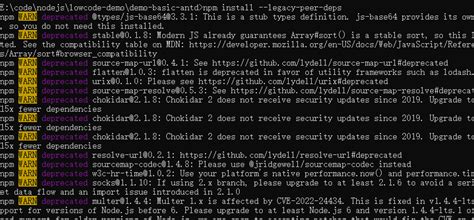 ERESOLVE unable to resolve dependency tree CSDN博客
