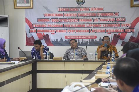 Pemkab Gelar Sosialisasi Dan Bimtek Penyusunan Laporan Keuangan SKPD