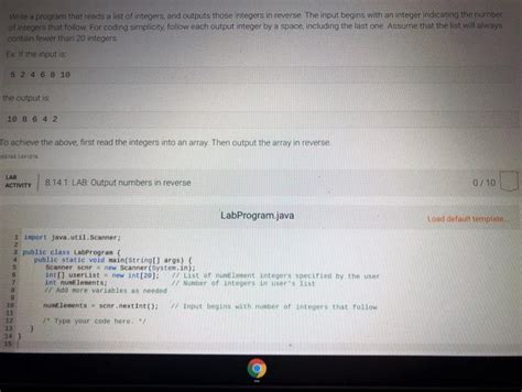 Solved Write A Program That Reeds A List Of Integers And Chegg