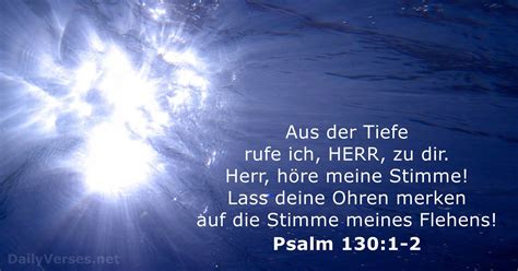 26 April 2024 Bibelvers Des Tages Psalm 130 1 2 DailyVerses Net