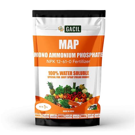 GACIL MAP Mono Ammonium Phosphate 12 61 00 Fertilizer Growth Promoter