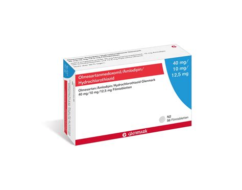 Olmesartan Amlodipin Hydrochlorothiazid Glenmark Filmtabletten