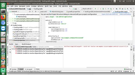 error unable to resolve dependency for app debugunittest compileclasspath could not resolve