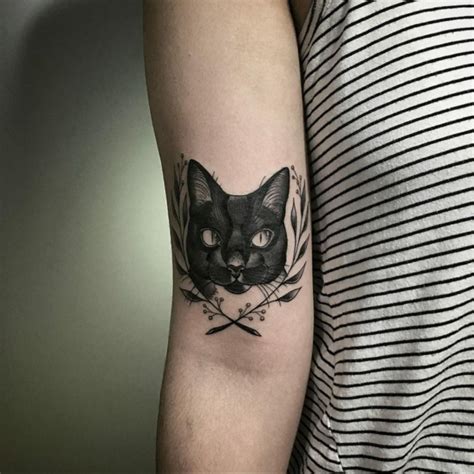 1001 ideas de tatuajes de gatos simbólicos en fotos
