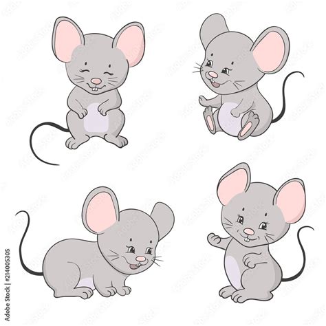 Cute Mouse Cartoon