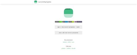 vue scroll progress bar