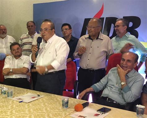 Convenção do MDB em Teresina lança pré candidatura do Dr Pessoa