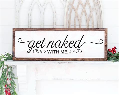 Get Naked Svg Bathroom Sign Svg Cricut Cut File Silhouette Etsy