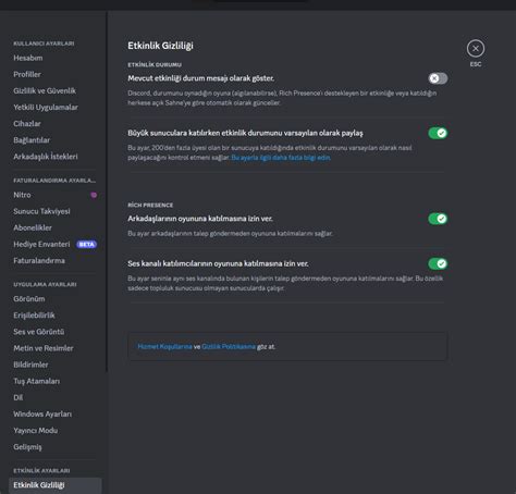 Çözüldü Oyun oynarken dinlenen müzik Discord durumunda nasıl