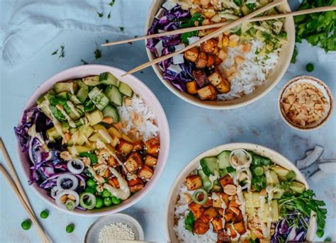 Poke Bowl Mit Tofu Vegan Und Vegetarisch Carinaberry