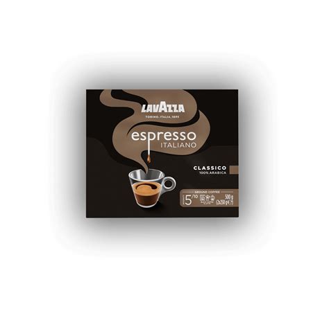 Espresso Italiano Classico Café Moulu Lavazza