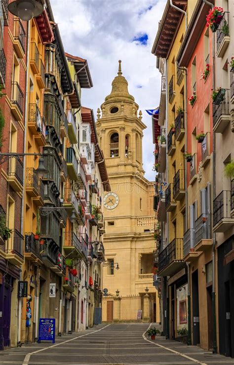 Catedral De Santa Maria La Real 15th Century Gothic Church In Pamplona