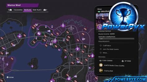 Saints Row All Threat Locations Map YouTube