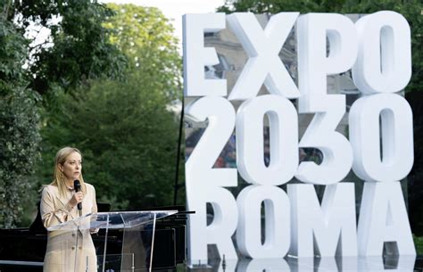 Meloni Non Va A Parigi Per Sostenere La Candidatura Di Roma A Expo 2030
