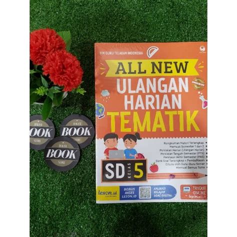 ALL NEW Ulangan Harian Tematik SD MI Kelas 5 Lazada Indonesia