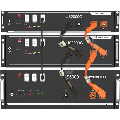 PYLONTECH US5000 4 8 KWh 48V Niedervolt Batterie Strom Speicher System