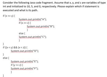 Answered Consider The Following Java Code Bartleby