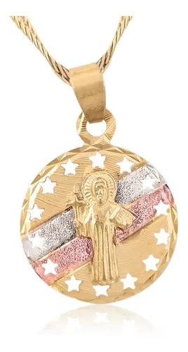 Medalla Sin Cadena Oro K Laminado San Judas Tadeo En Venta En