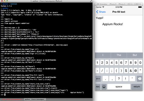 mobile testing tools appium