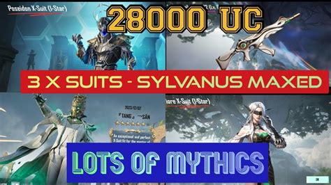 FIORE X Suit Crate Opening SYLVANUS X Suit Maxed POSEIDON X Suit