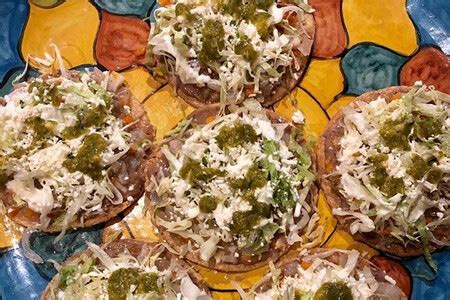 Tostadas De Pata Receta De La Cocina Tradicional Mexicana