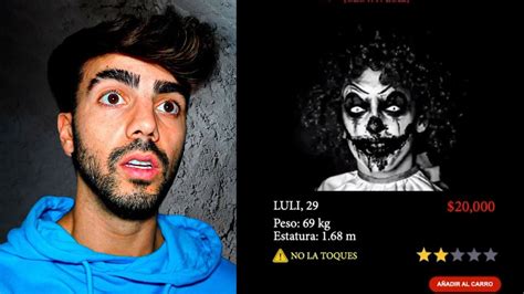 CUÁNTO CUESTA COMPRAR AL PAYASO LULI EN LA DEEP WEP YouTube
