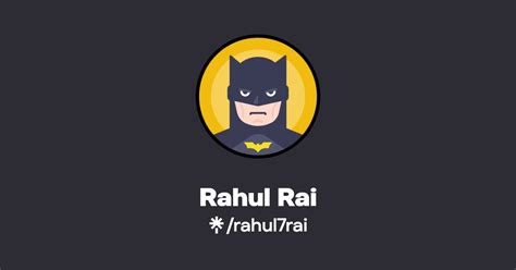 Rahul Rai Instagram Facebook Twitch Linktree