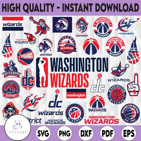 Sports Basketball Sports Svg Logo Bundle Washington Wizards Team