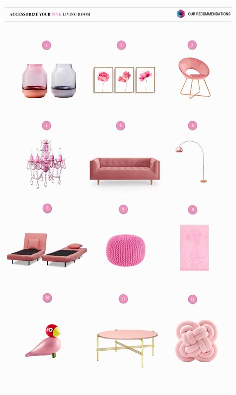 51 Pink Living Rooms With Tips Ideas And Accessories To Help You