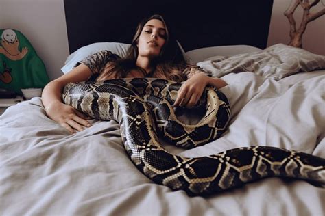 Woman Thought She Could Sleep Safely With Her Pet Python Every Night