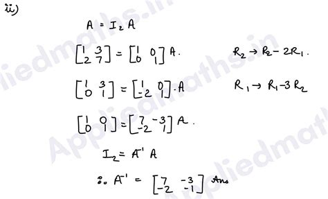 class 12 cbse applied maths matrices exercise 3 6