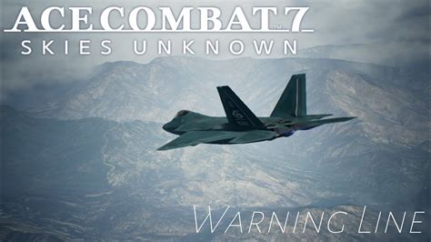 Ace Combat 7 Skies Unknown HD Warning Line Bunker Buster 1080p60