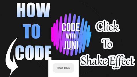 CSS Animation Shake Effect YouTube