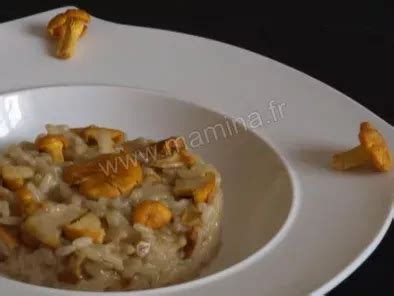 Risotto Aux Girolles Classique Mais Trop Bon Recette Ptitchef