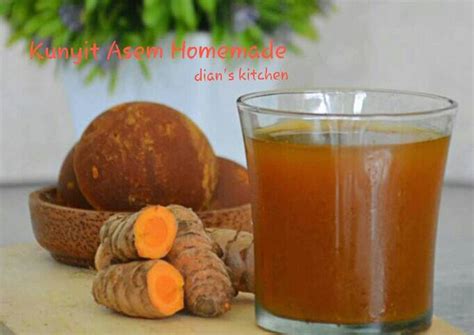Resep Jamu Kunyit Asem Homemade Oleh Dian S Kitchen Cookpad