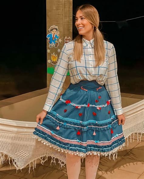 50 Ideias De Saia De Festa Junina Para Completar Seu Look Caipira 2024