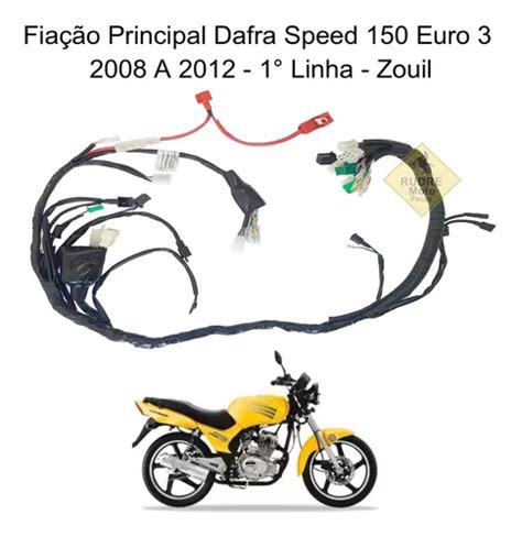 Fia O Principal Chicote Dafra Speed Euro A
