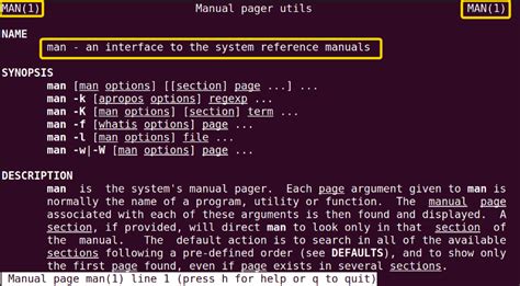 The Man Command In Linux Practical Examples
