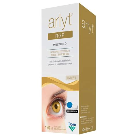 Arlyt Rgp Solución Multipropósito Estéril X 120ml Farmacia Leloir