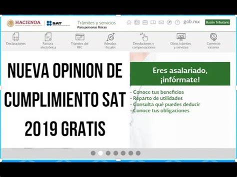 32 D DESCARGAR OPINIÓN DE CUMPLIMIENTO GRATIS Y RÁPIDO SAT 2020