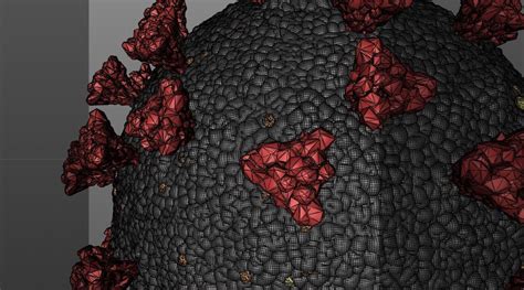 Simple Model Sars Cov Covid Corona Virus D Model Cgtrader