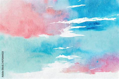 fond texturé de peinture aquarelle en tâches de couleur Stock