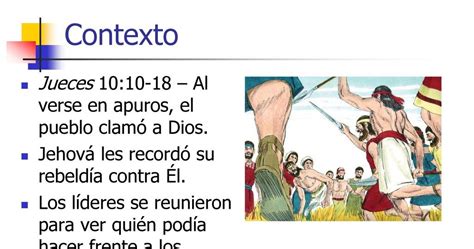 SOLA SCRIPTUTA JUECES 10 Comentario bíblico