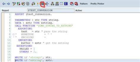 conversions string to xstring sapcodes