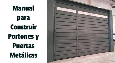Manual para Construir Portones y Puertas Metálicas PDF