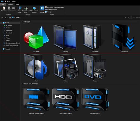 Change Icons Of Folders In This Pc In Windows Page Tutorials