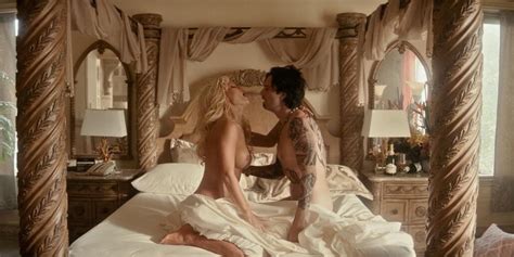 Lily James Shows Tits In Sexy Scenes Pam Tommy S01E02