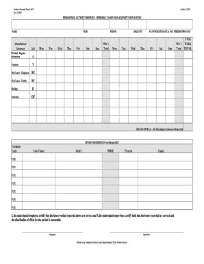Fillable Online Biweekly Time Card TABW Xls Fax Email Print PdfFiller
