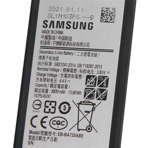 Buy Original Replacement Phone Battery EB BA720ABE For Samsung GALAXY